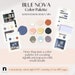 Blue Nova Paint Color Palette Benjamin Moore, Color of the Year 2024 ...