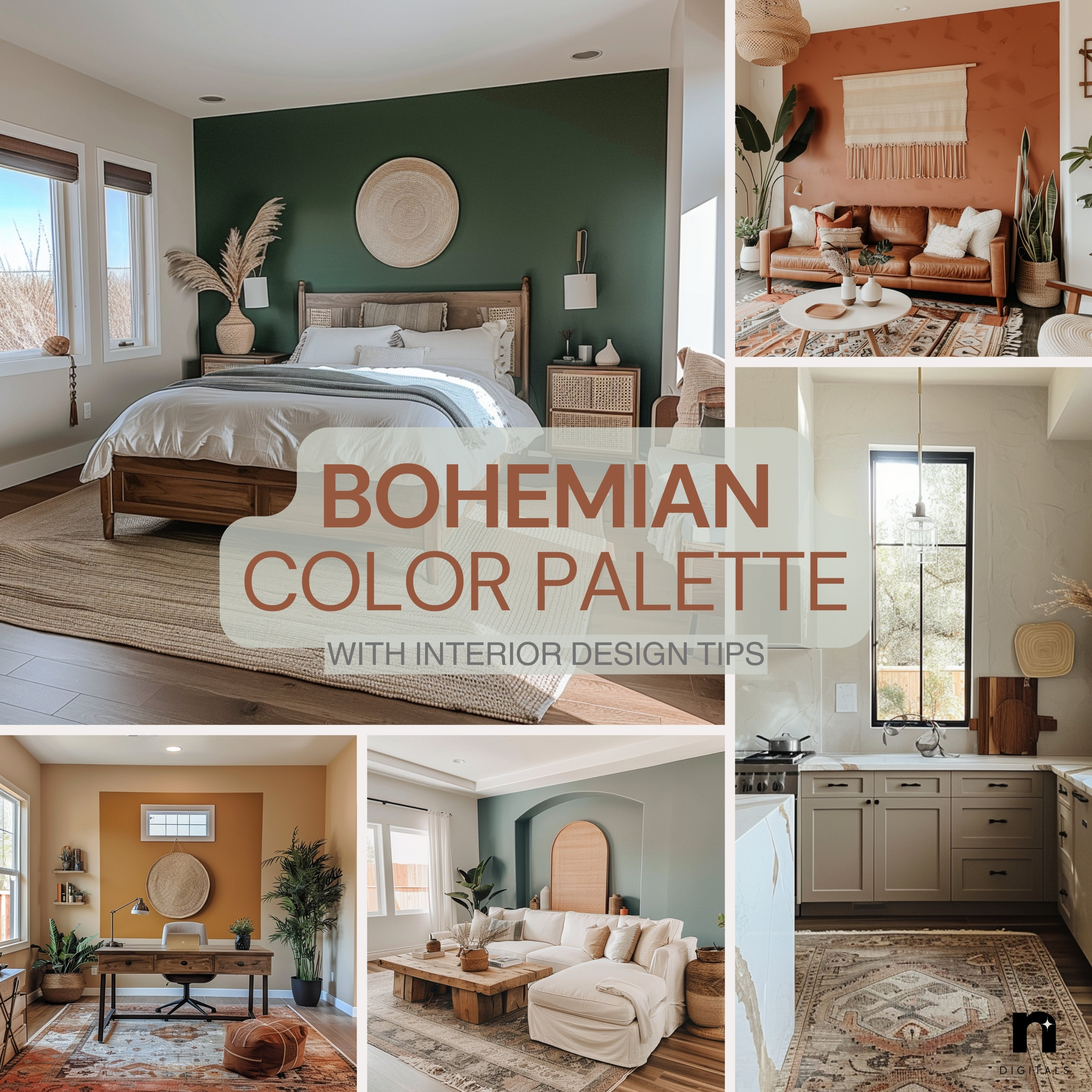 Bohemian Interior Design Color Palette 17 Boho Color Palette Ideas