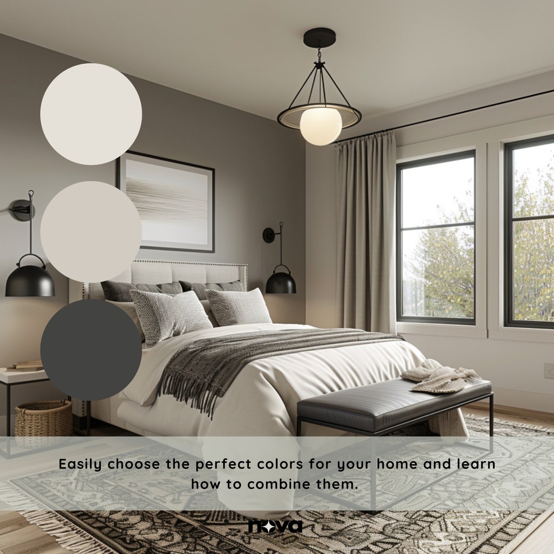 Sherwin Williams Modern Classic Home Paint Scheme, Whole Home Color ...