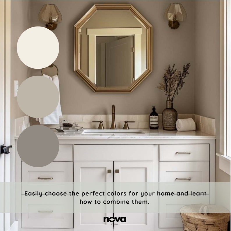 Sherwin Williams Sea Salt Home Paint Scheme, Whole House Color Palette ...