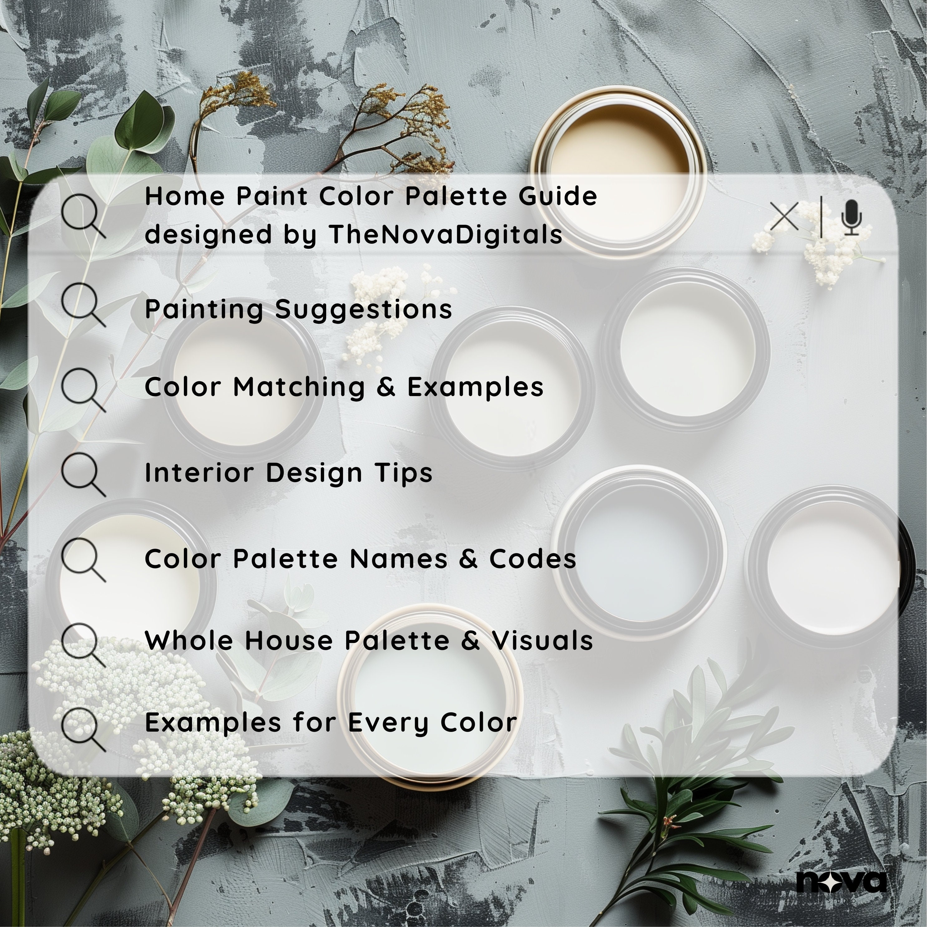 Sherwin Williams Modern Classic Home Paint Scheme, Whole Home Color ...
