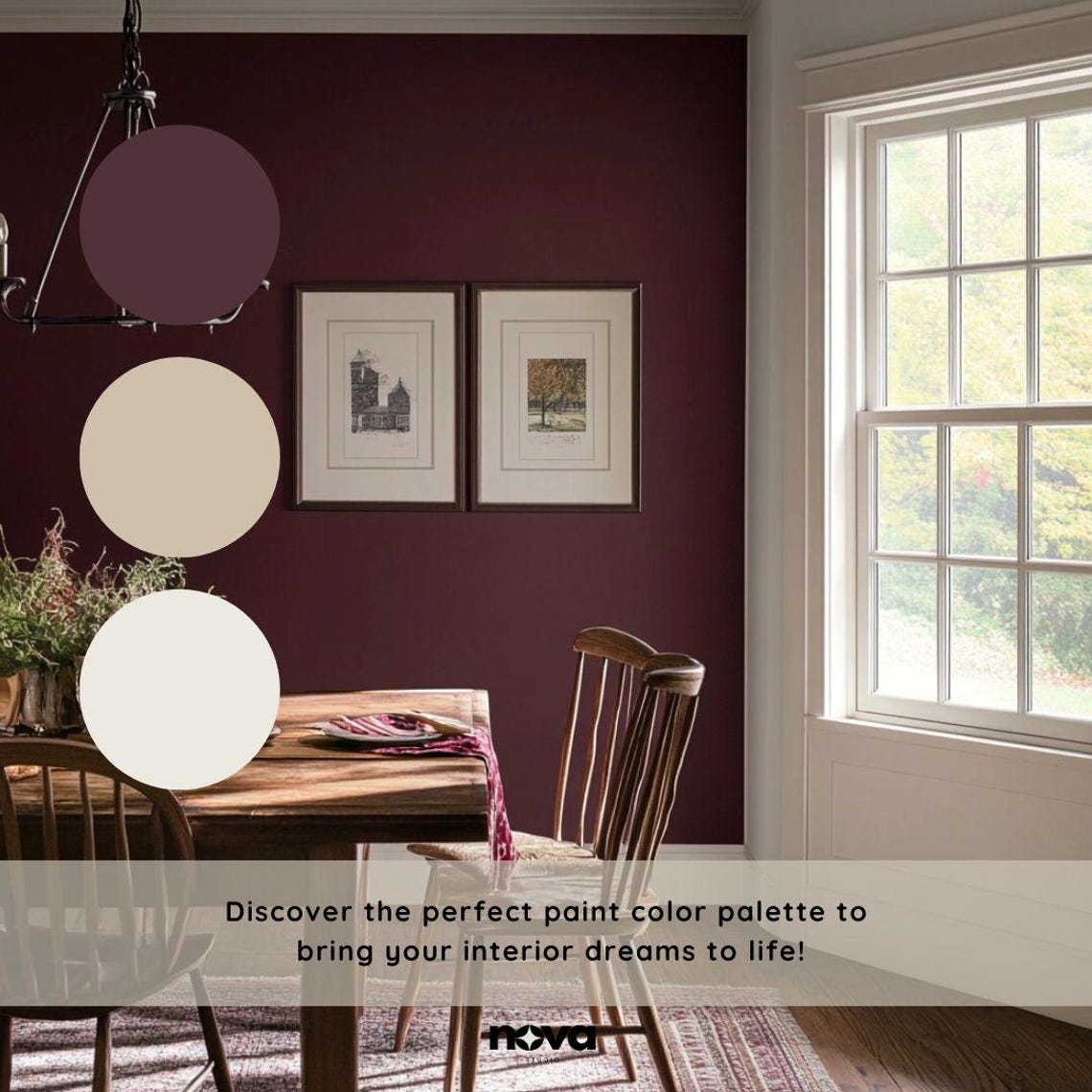 ENGLISH COTTAGE Whole House Paint Color Palette Sherwin Williams Home ...