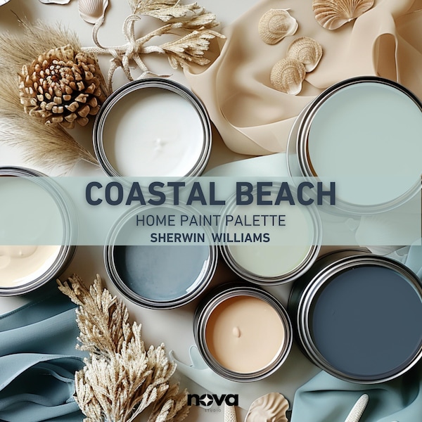 Coastal Paint Colors - Etsy