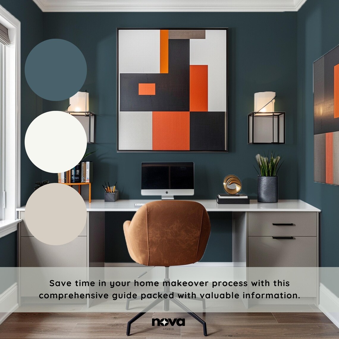 MID CENTURY MODERN Sherwin Williams Home Paint Color Scheme, Whole ...