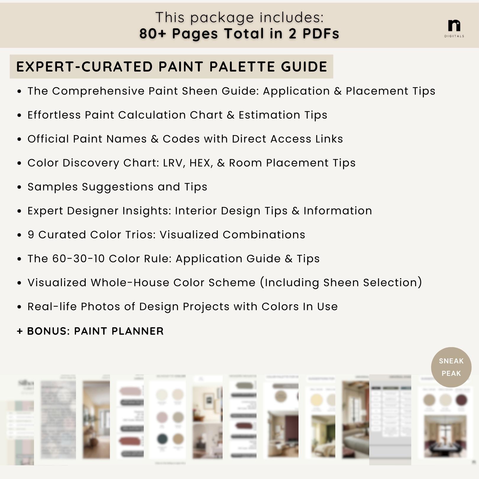 Sherwin Williams Modern Classic Home Paint Scheme, Whole Home Color ...