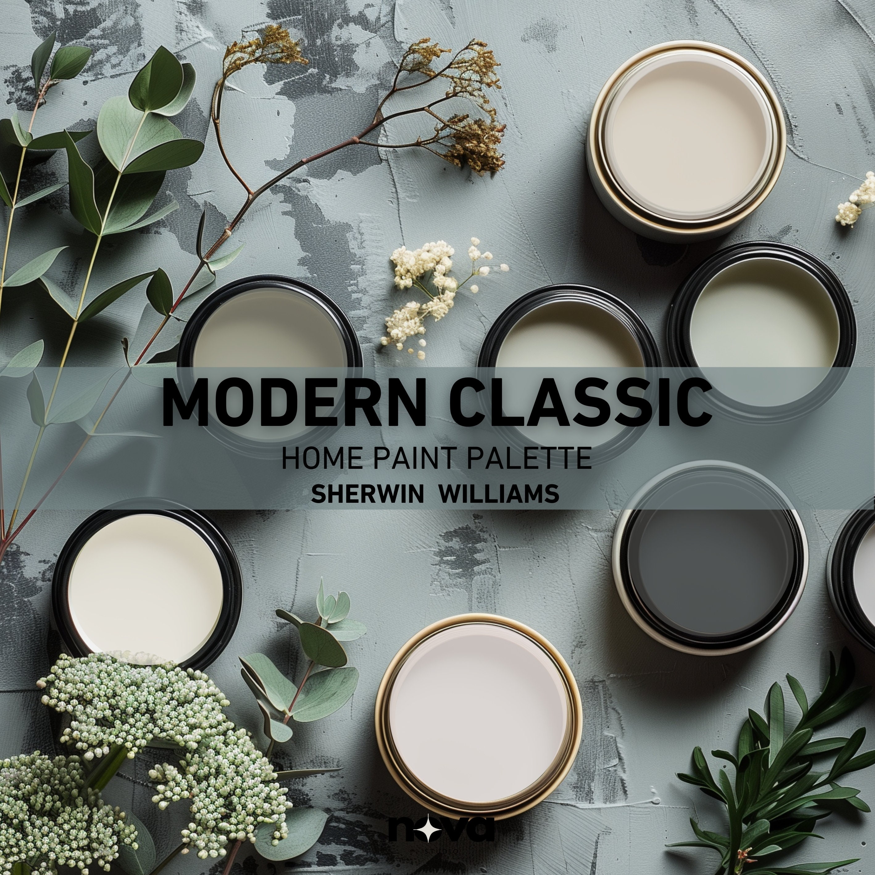 MODERN CLASSIC Color Palette Sherwin Williams, Interior Design Tips ...