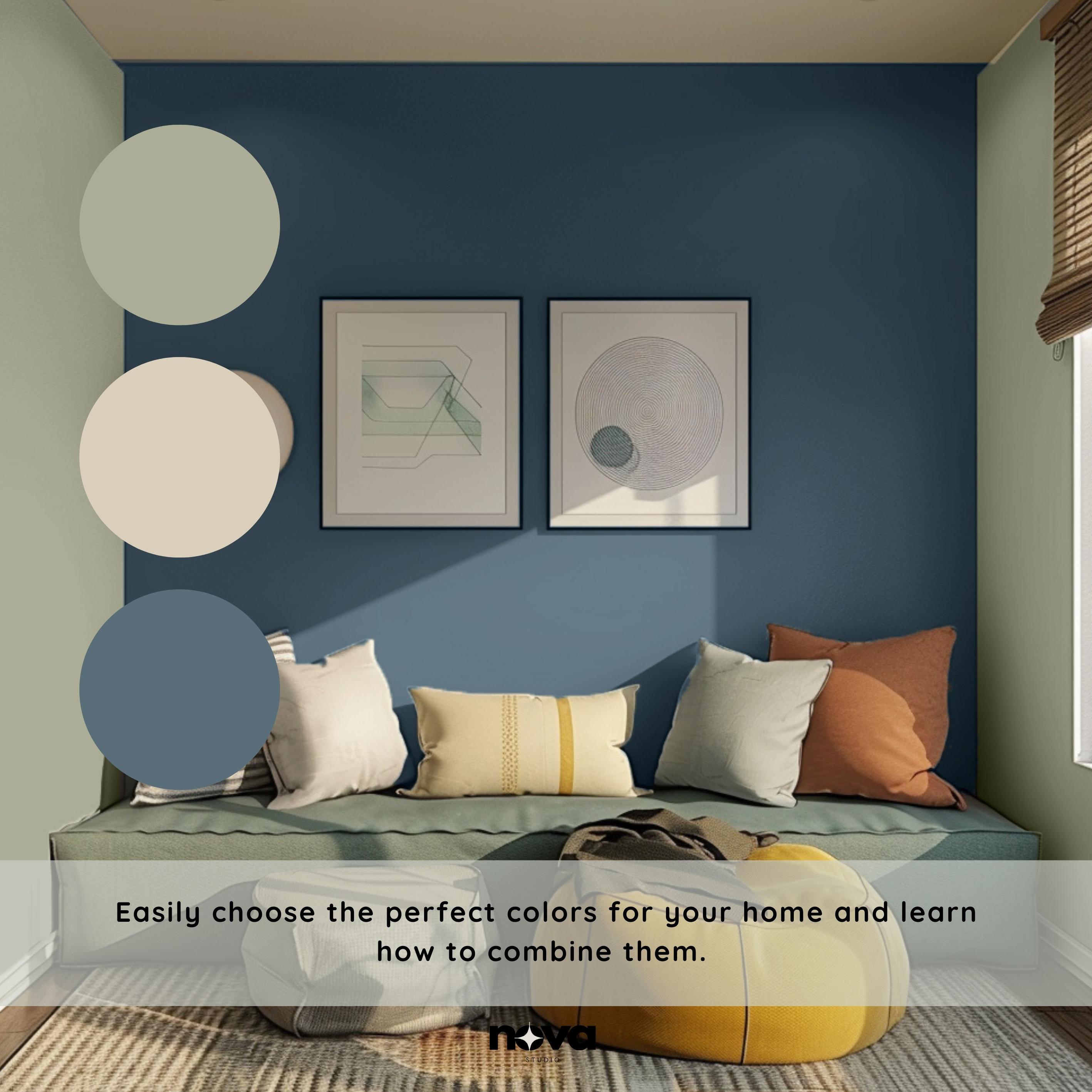 Sherwin Williams Clary Sage Color Palette: Whole House Color Scheme ...