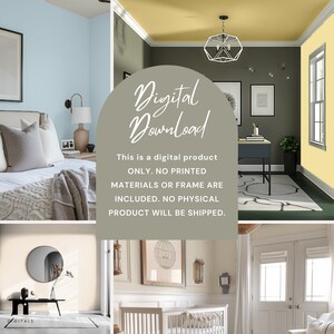 Blue Nova Paint Color Palette Benjamin Moore, Color of the Year 2024 ...