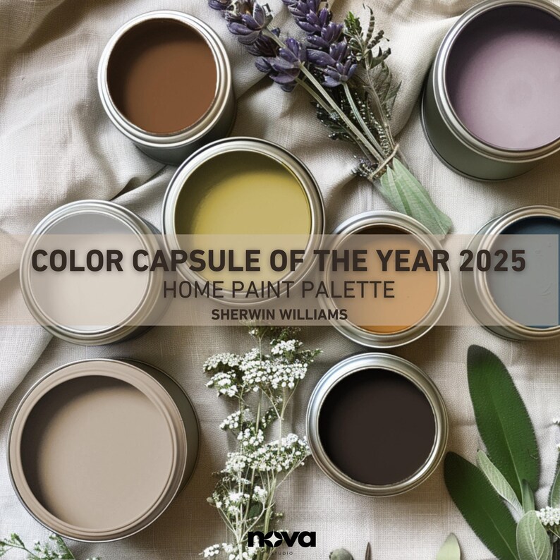 Sherwin Williams Color Capsule of the Year Palette, Colorful Modern ...