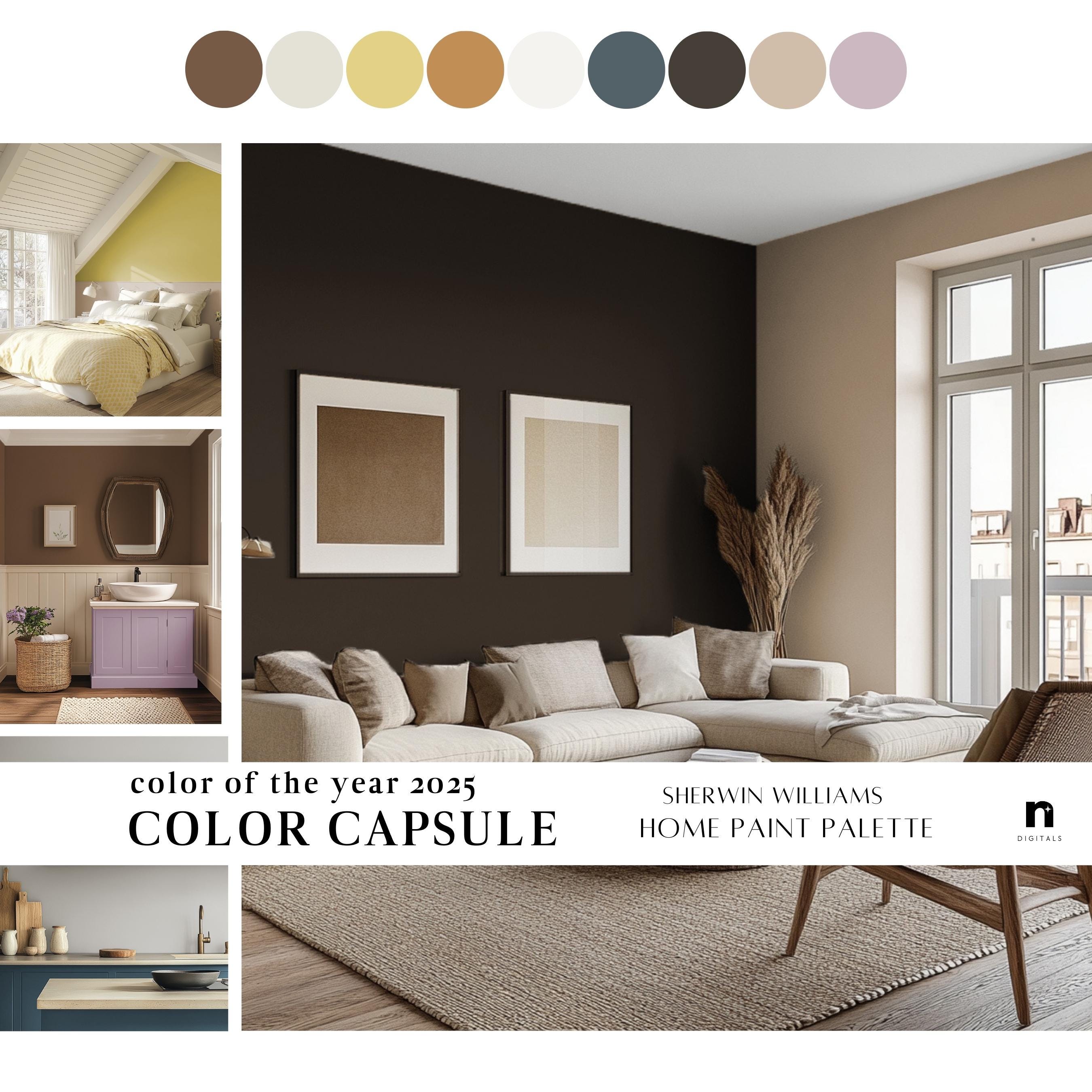 Color Capsule Sherwin Williams Color of the Year 2025, Trend Whole ...