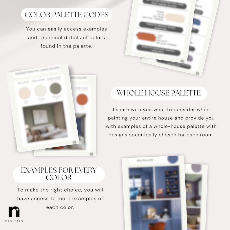 Blue Nova Paint Color Palette Benjamin Moore, Color of the Year 2024 ...