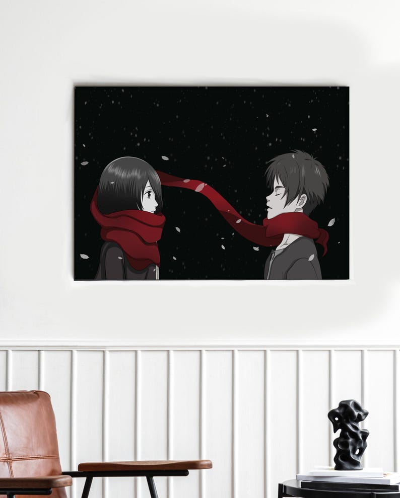 Attack on Titan Poster Set Manga Art Anime Wall Print Painting Set of ...