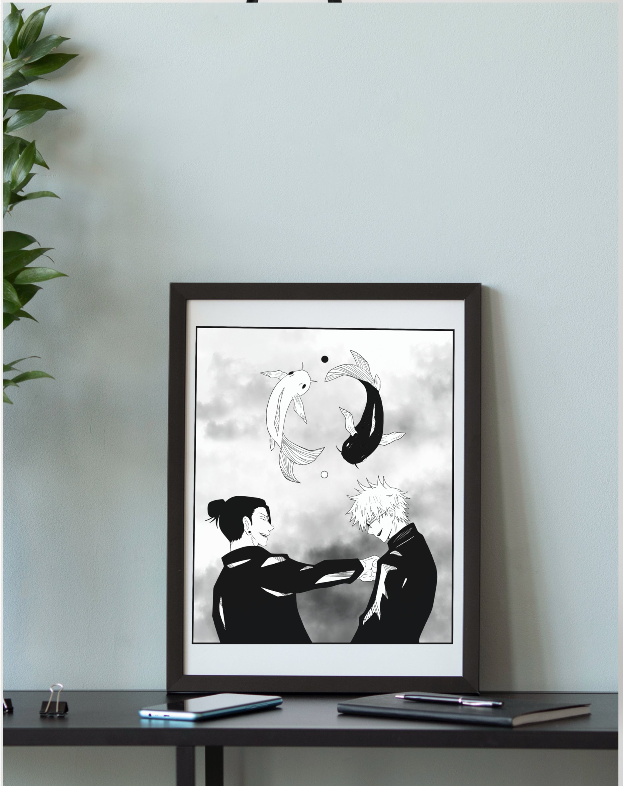 Jujutsu Kaisen, Anime Poster, Gojo Sator, Anime, Manga, Wallart, Geto ...