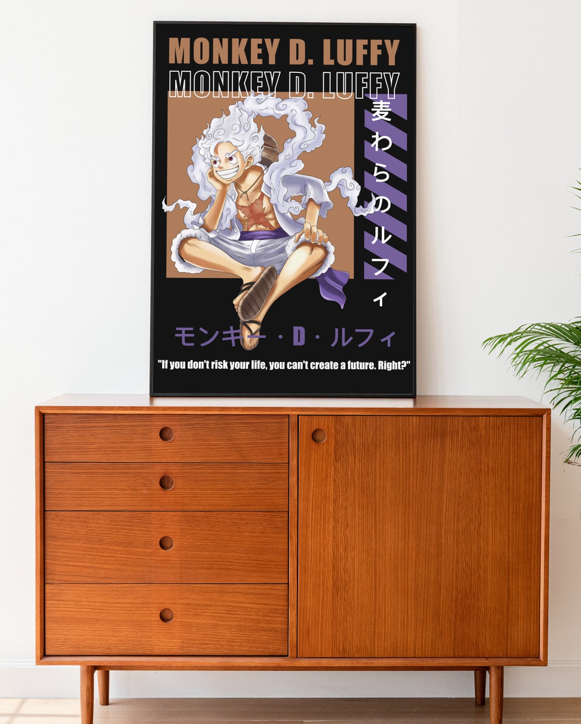 One Piece Poster Digital Download Printable Wall Art Manga Lovers Gift ...