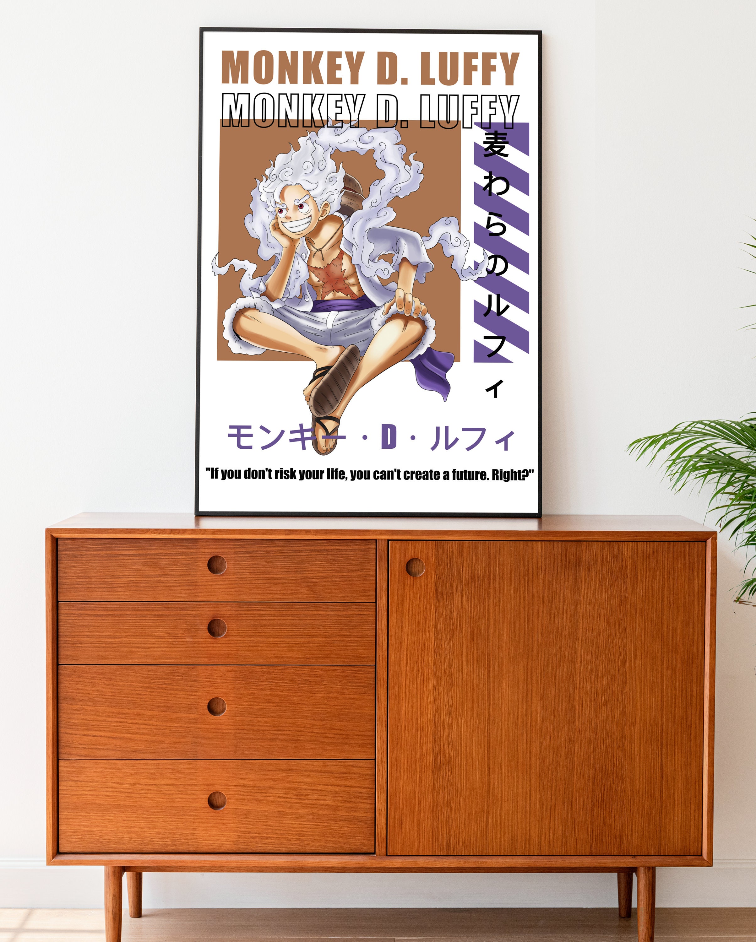 One Piece Poster Digital Download Printable Wall Art Manga Lovers Gift ...