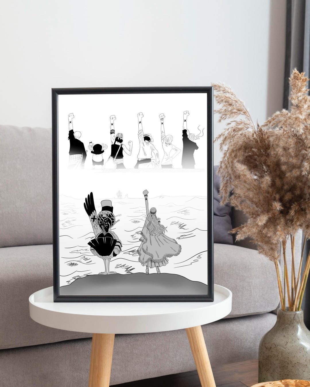 One Piece Poster Digital Download Printable Wall Art Manga Lovers Gift ...