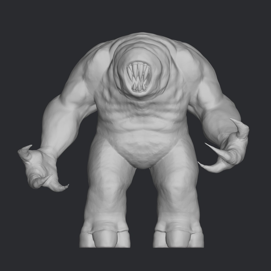Quake Shambler Stl File 3d Printing, 3d Print File, Miniature ...