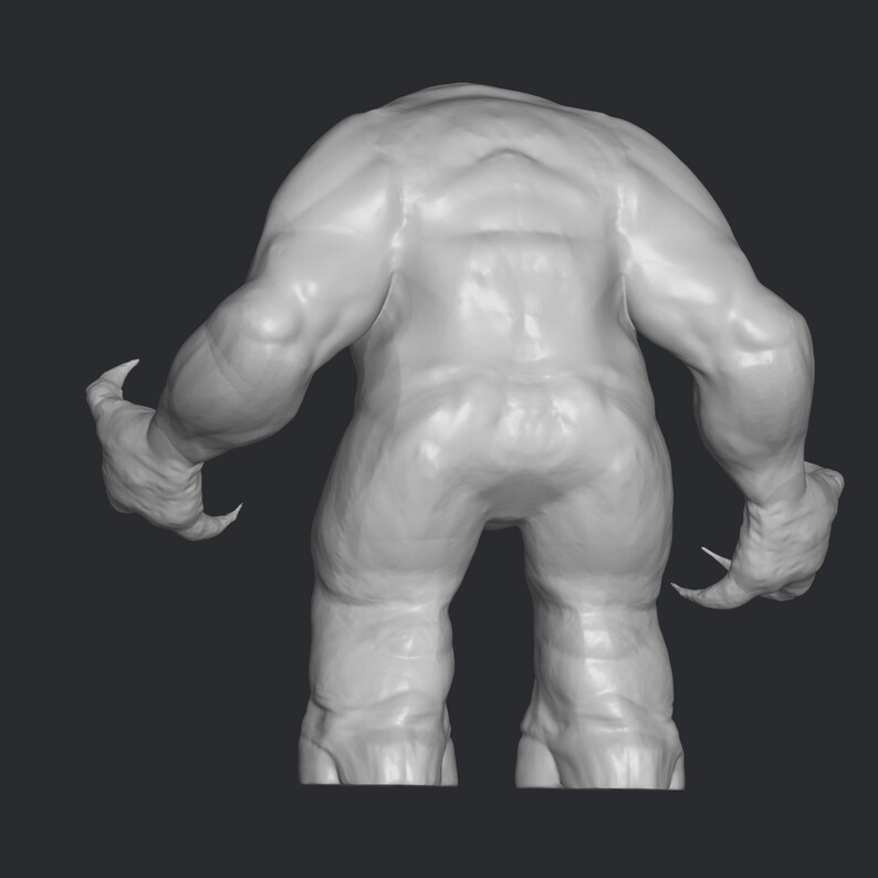 Quake Shambler Stl File 3d Printing, 3d Print File, Miniature ...