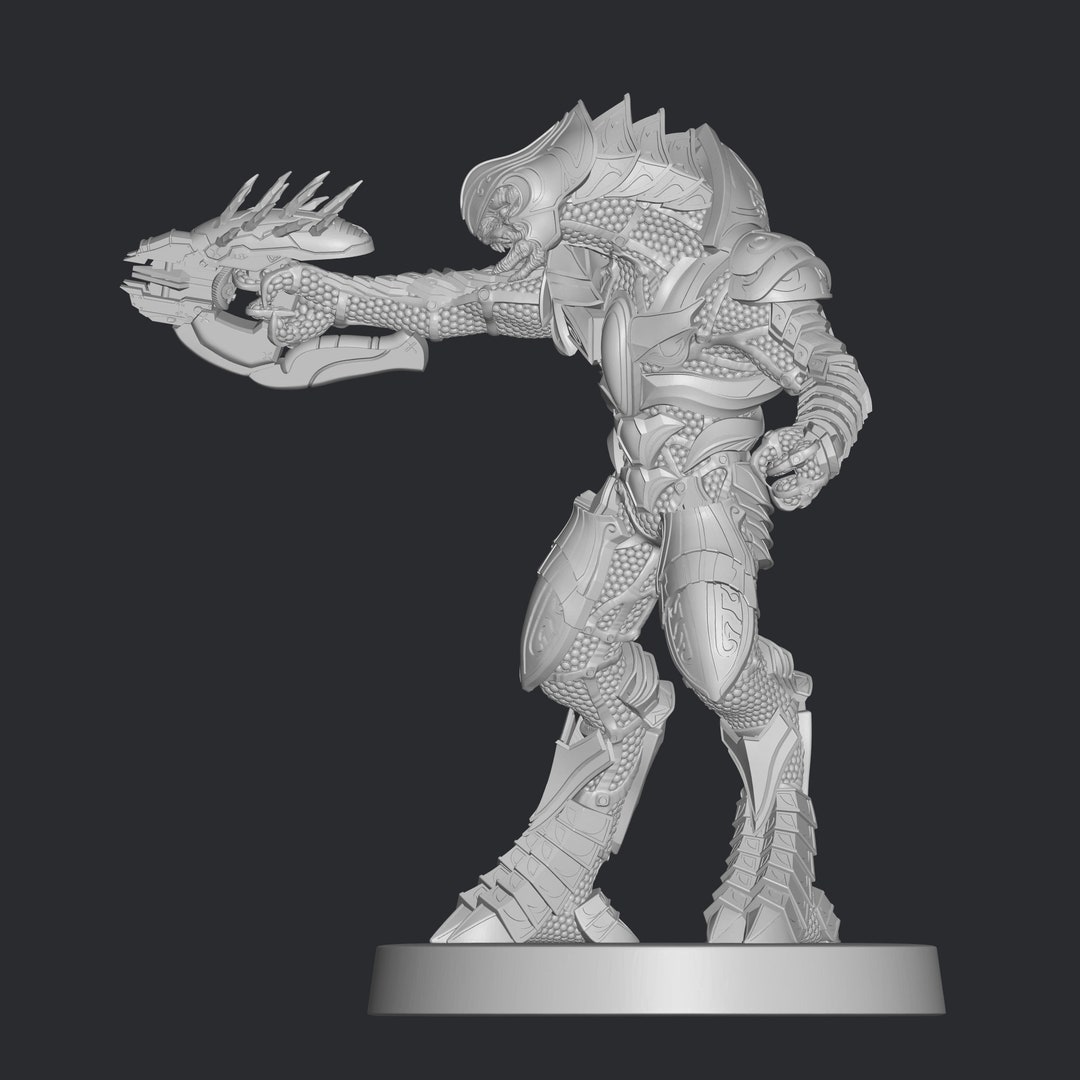 Halo Arbiter Stl File 3d Printing, 3d Figure Stl, 3d Stl, Super Hero ...