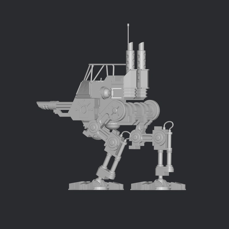 Warhammer 40k Sentinel Stl File 3d Printing, 3d Print File Miniature ...