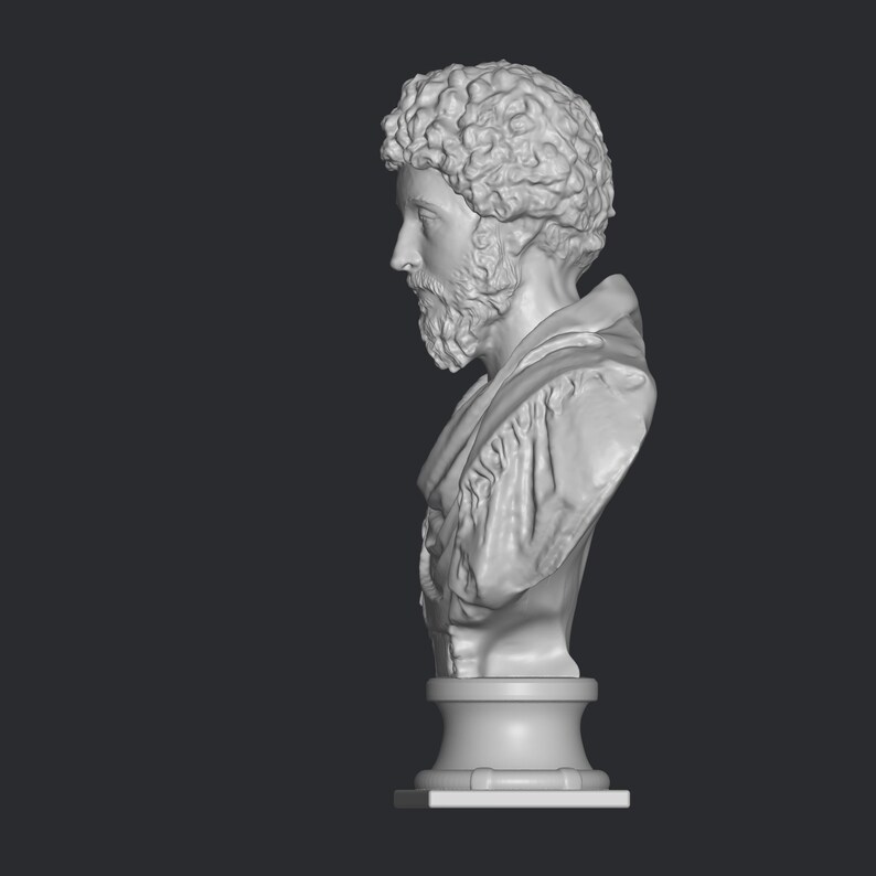 Marcus Aurelius at the Louvre, Paris Stl File 3d Printing, 3d Print ...