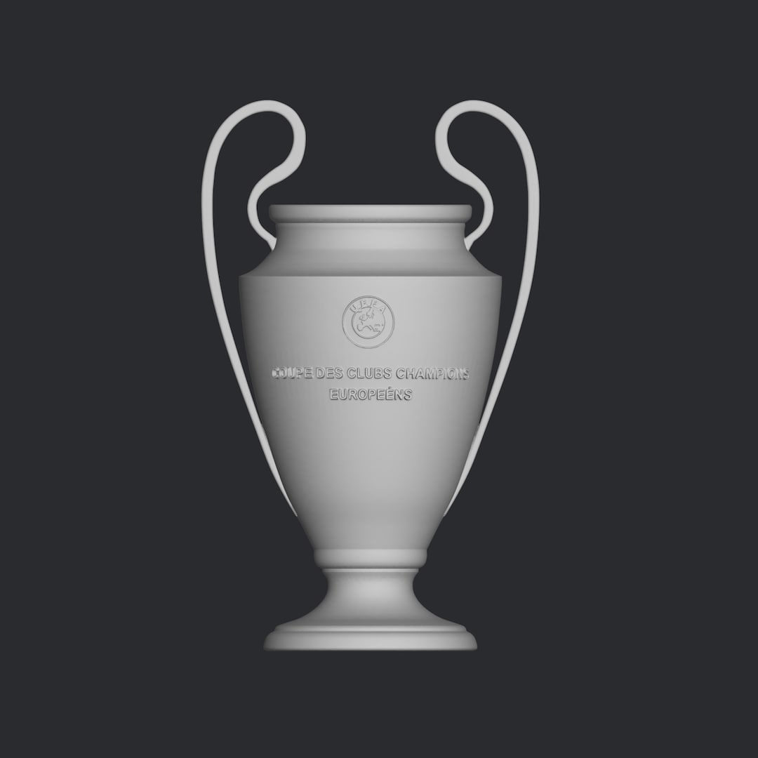 UEFA Cup Stl File 3d Printing, 3d Figure Stl, 3d Stl, Superhero Figure ...