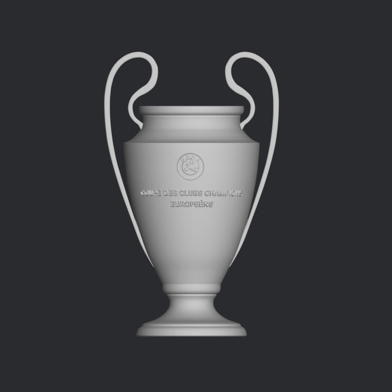 UEFA Cup Stl File 3d Printing, 3d Figure Stl, 3d Stl, Superhero Figure ...