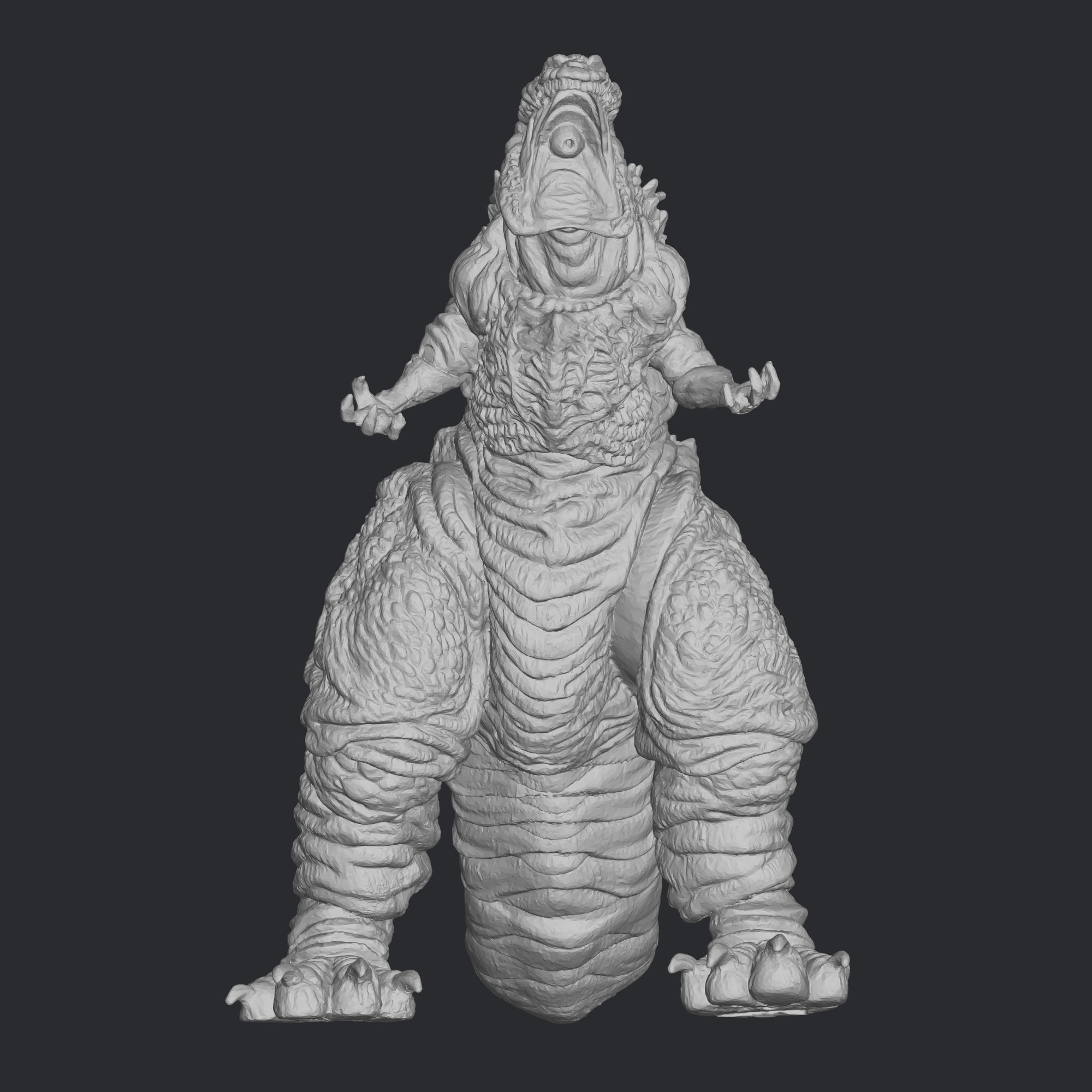 Legendary Shin Godzilla Stl File 3d Printing, 3d Print File, Miniature ...