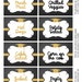 Editable Graduation Food Card Labels, Buffet Card Labels, Graduation ...