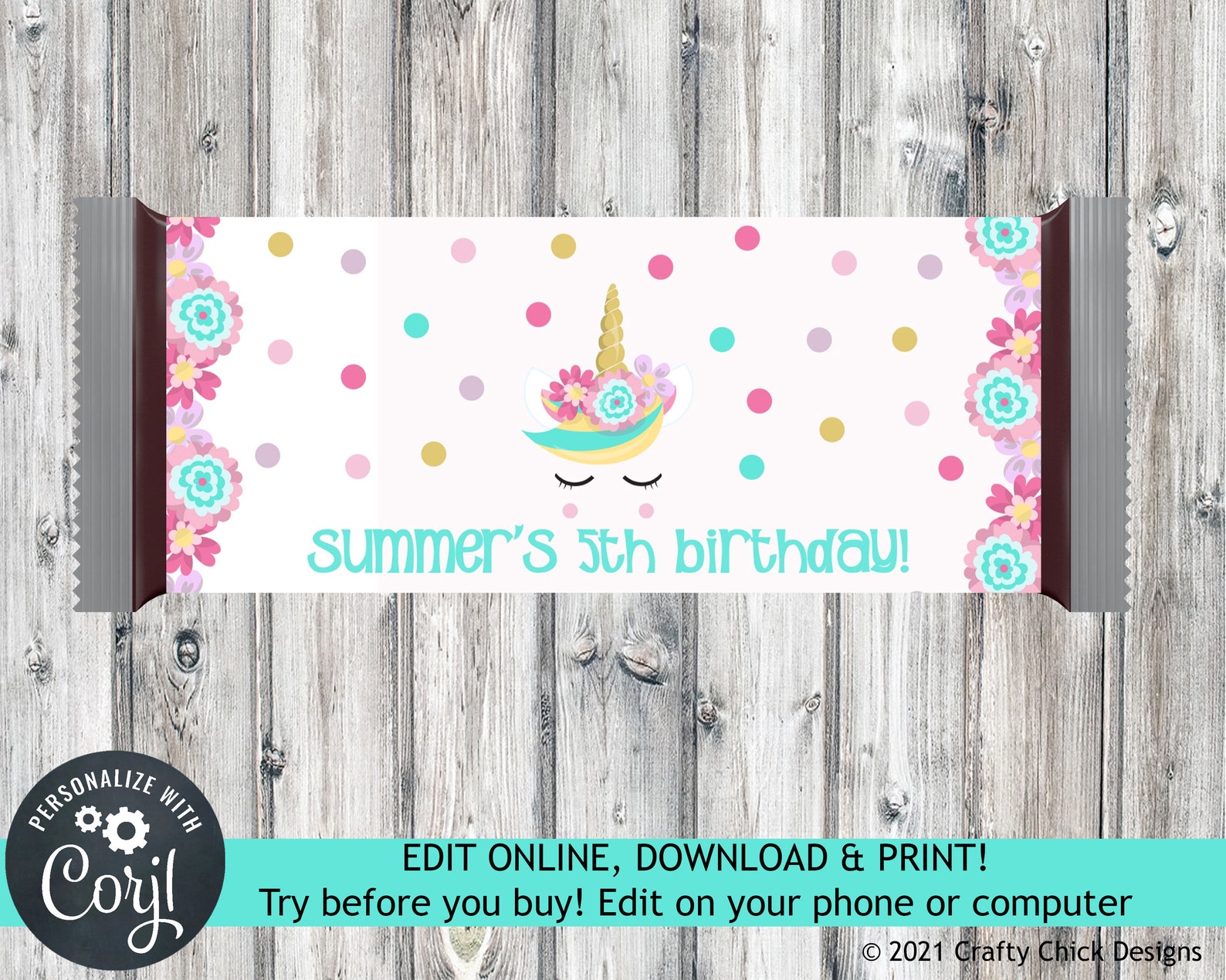 Editable Unicorn Birthday Party Printables, Unicorn Party Printables ...