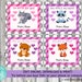 Editable Woodland Animal Valentine Cards, Woodland Animals Valentine ...