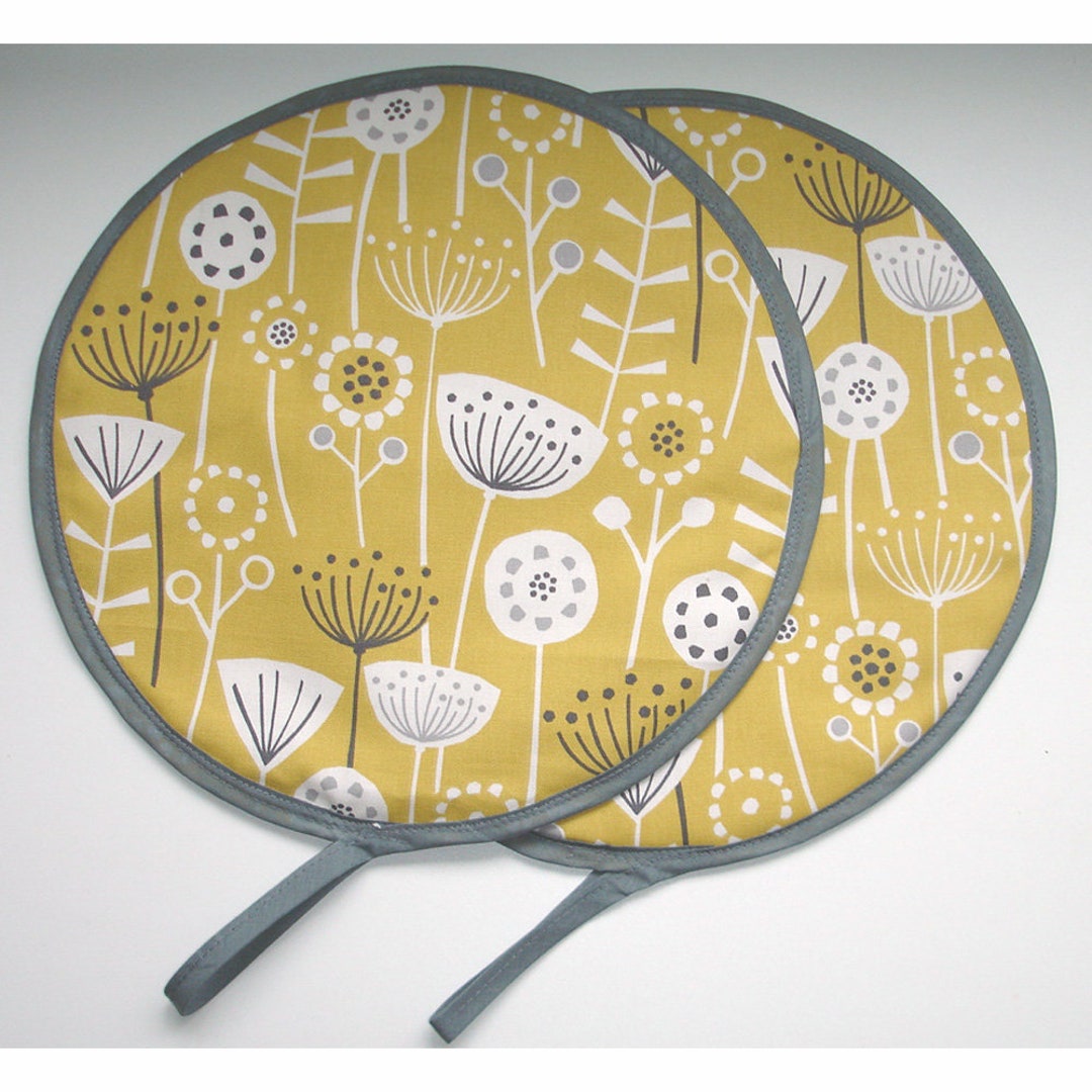 Aga Hob Lid Covers Mats Pads Round Atomic Kitchen Topper Hanging Loop ...