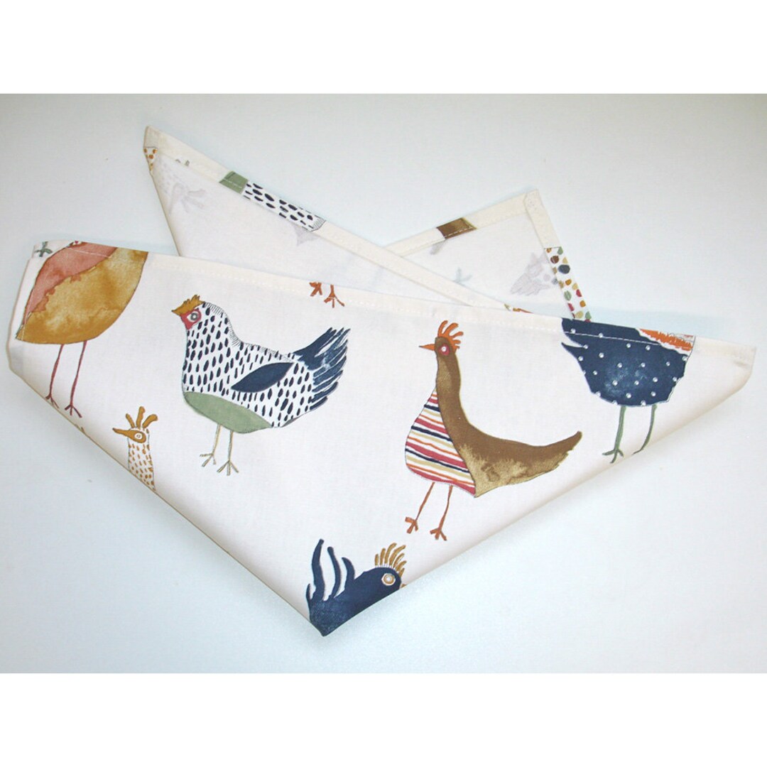 Hen Napkins Single or Set 2 3 4 5 6 7 8 9 10 11 12 Table Linens Chicken ...