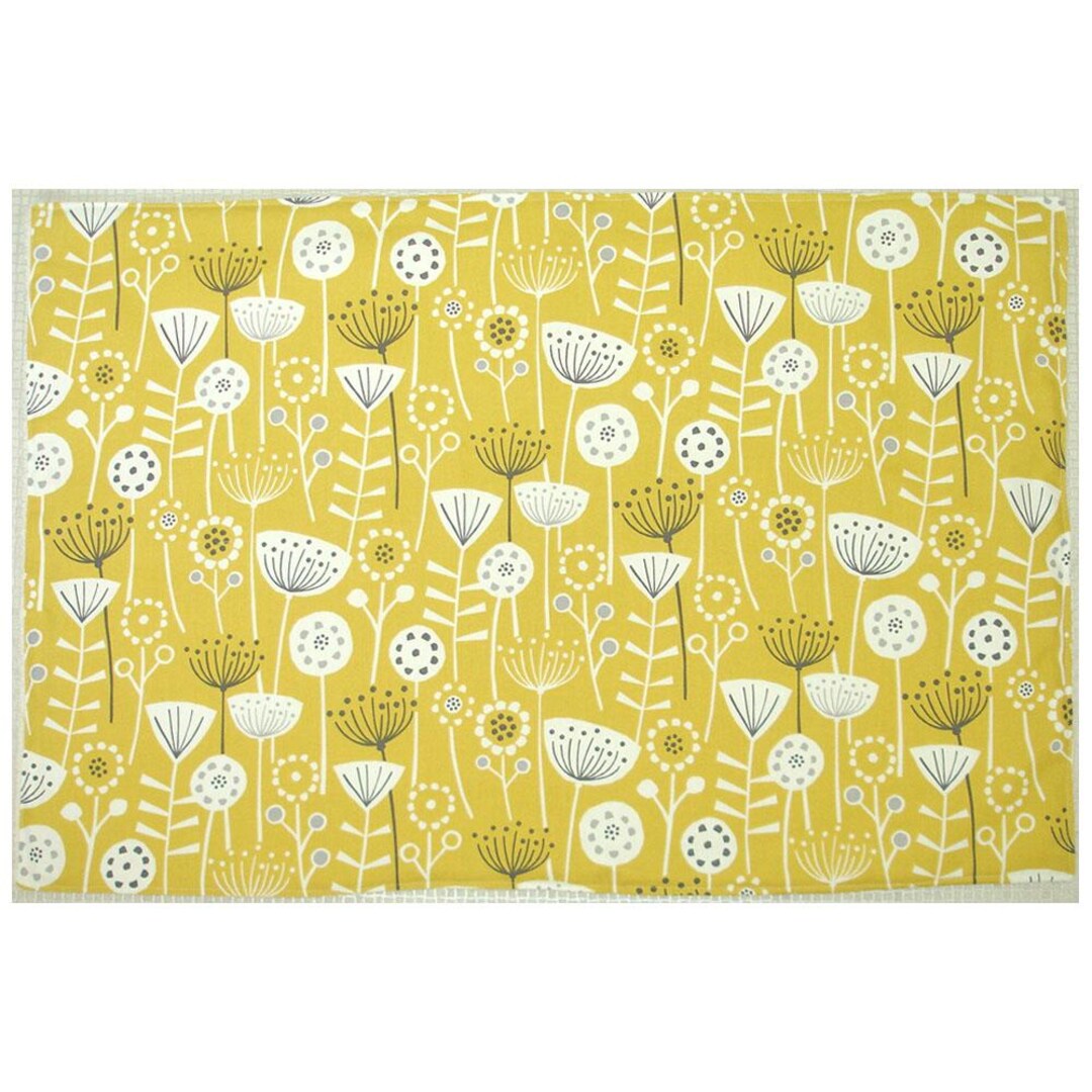 Induction Hob Cover 83cm X 55cm Oven Stove Cooker Yellow MCM Scandi ...