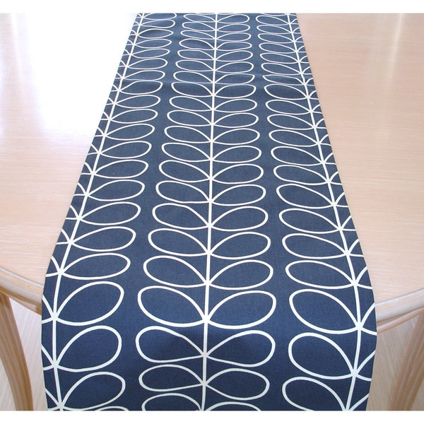 Blue Table Runner - Etsy