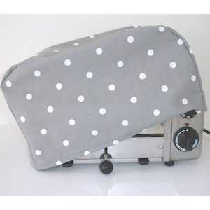 Toaster Cover Polka Dots Dualit 4 Slice or 2 Slice Toaster Dust Cover ...
