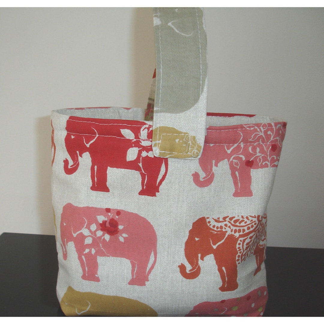 Mobility Bag Wheelchair Sidearm / Walker Elephant Red Pink Ochre ...