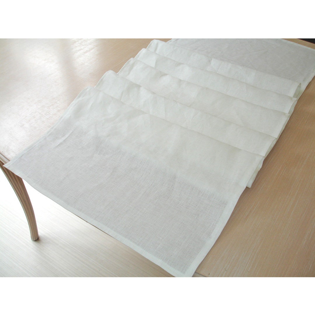 White Linen Church Altar Cloth 60" Length Tablecloth 150cm ...