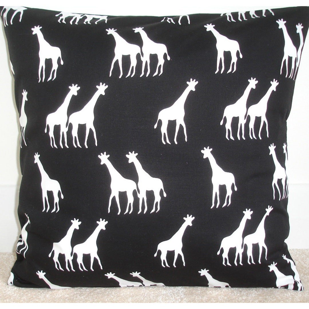 Giraffe Pillow Cover Giraffes 16x16 Cushion Sham Case 16" Safari ...