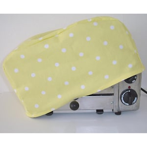 Toaster Cover Polka Dots Dualit 4 Slice or 2 Slice Toaster Dust Cover ...