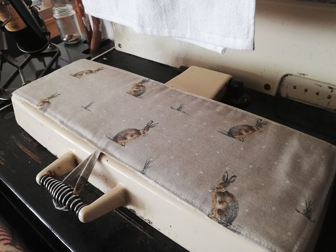 Rayburn Regent Hob Lid Cover Hartley Hare Old Rayburn Stove Mat Pad ...