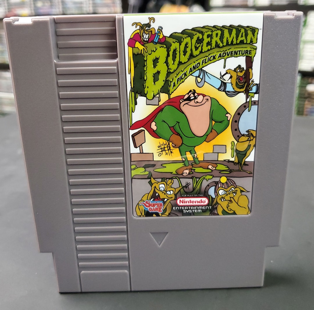 8 Bit Nintendo Boogerman New NES Cartridge Free Shipping - Etsy