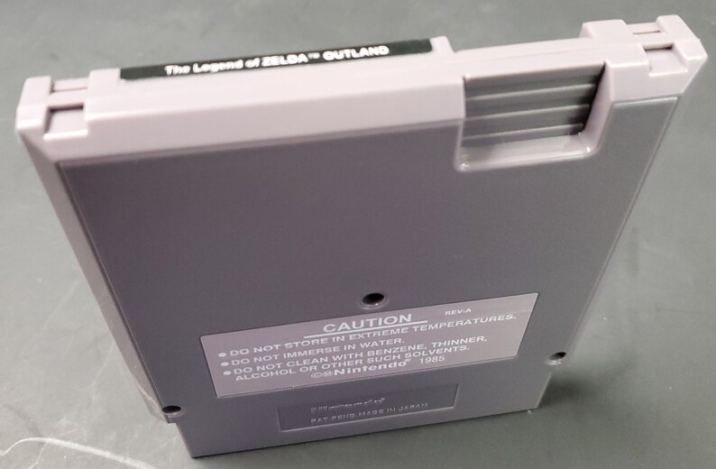 8 Bit Nintendo Legend of Zelda: Outlands New NES Cartridge Free ...