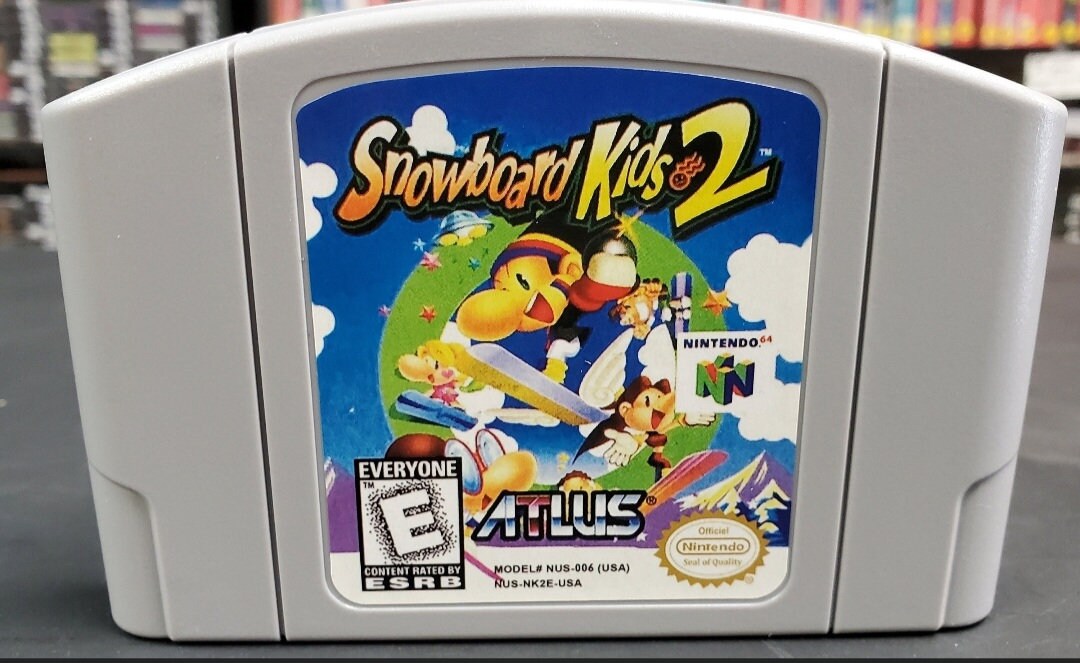 Nintendo 64 Snowboard Kids 2 New N64 Cartridge Free Shipping - Etsy