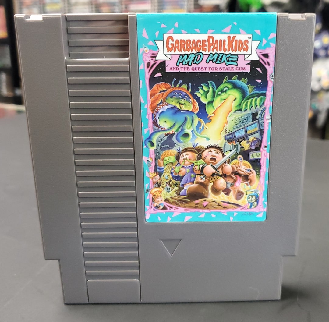 8 Bit Nintendo Garbage Pail Kids GPK New NES Cartridge Free Shipping - Etsy