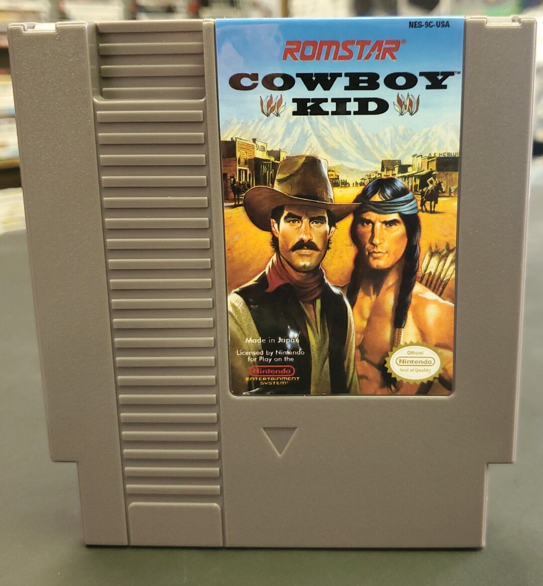 8 Bit Nintendo Cowboy Kid New NES Cartridge Free Shipping - Etsy