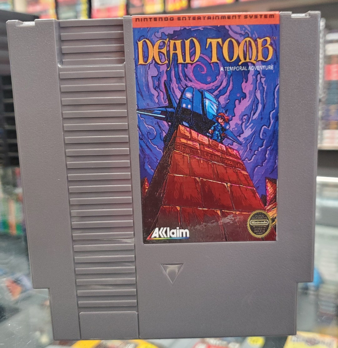 8 Bit Nintendo Dead Tomb: A Temporal Adventure New NES Cartridge Free ...