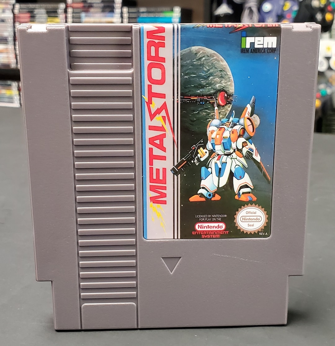 8 Bit Nintendo Metal Storm New NES Cartridge Free Shipping - Etsy