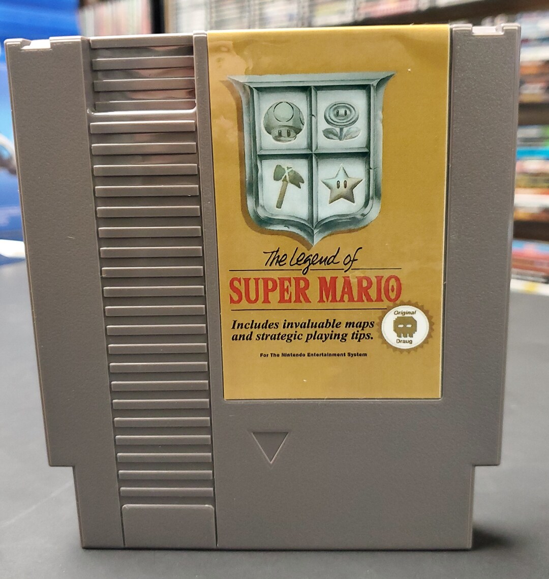8 Bit Nintendo the Legend of Super Mario New NES Cartridge Free ...