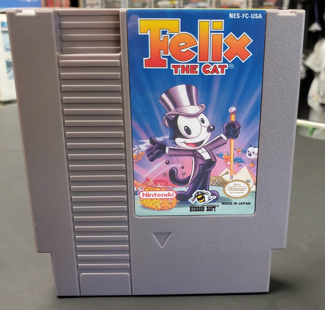 8 Bit Nintendo Felix the Cat New NES Cartridge Free Shipping - Etsy